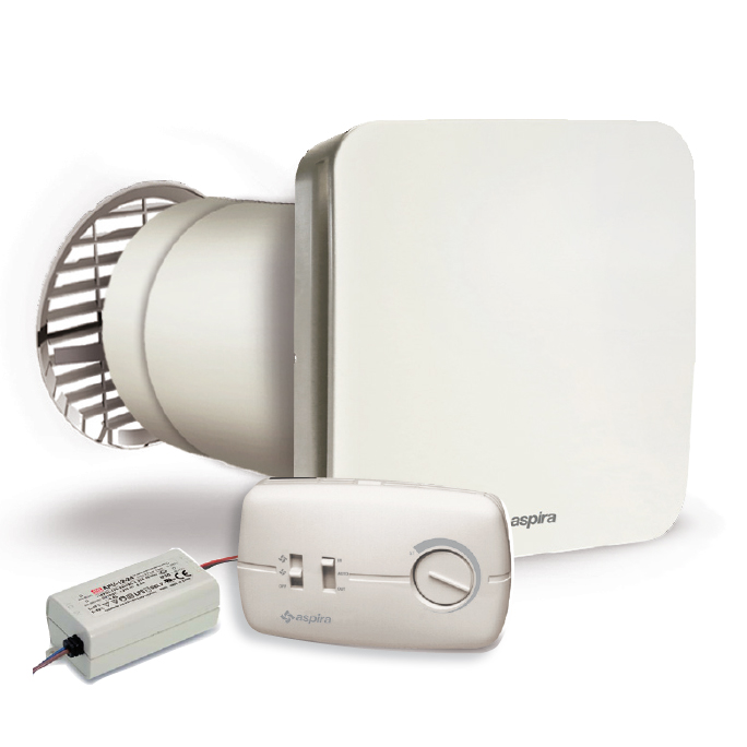 Decentralized heat recovery units for residential continuous mechanical ...